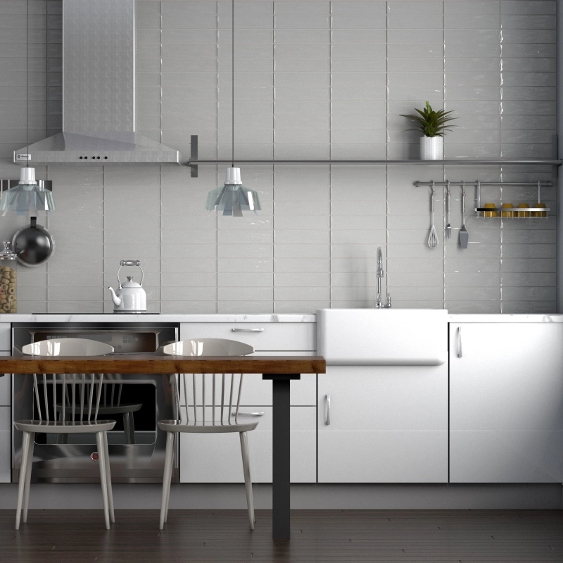 กระเบื้อง ผนัง GRAND VIVA 6.5x26.6cm SOLID SUBWAY BEIGE DMD-2656 - VS ...