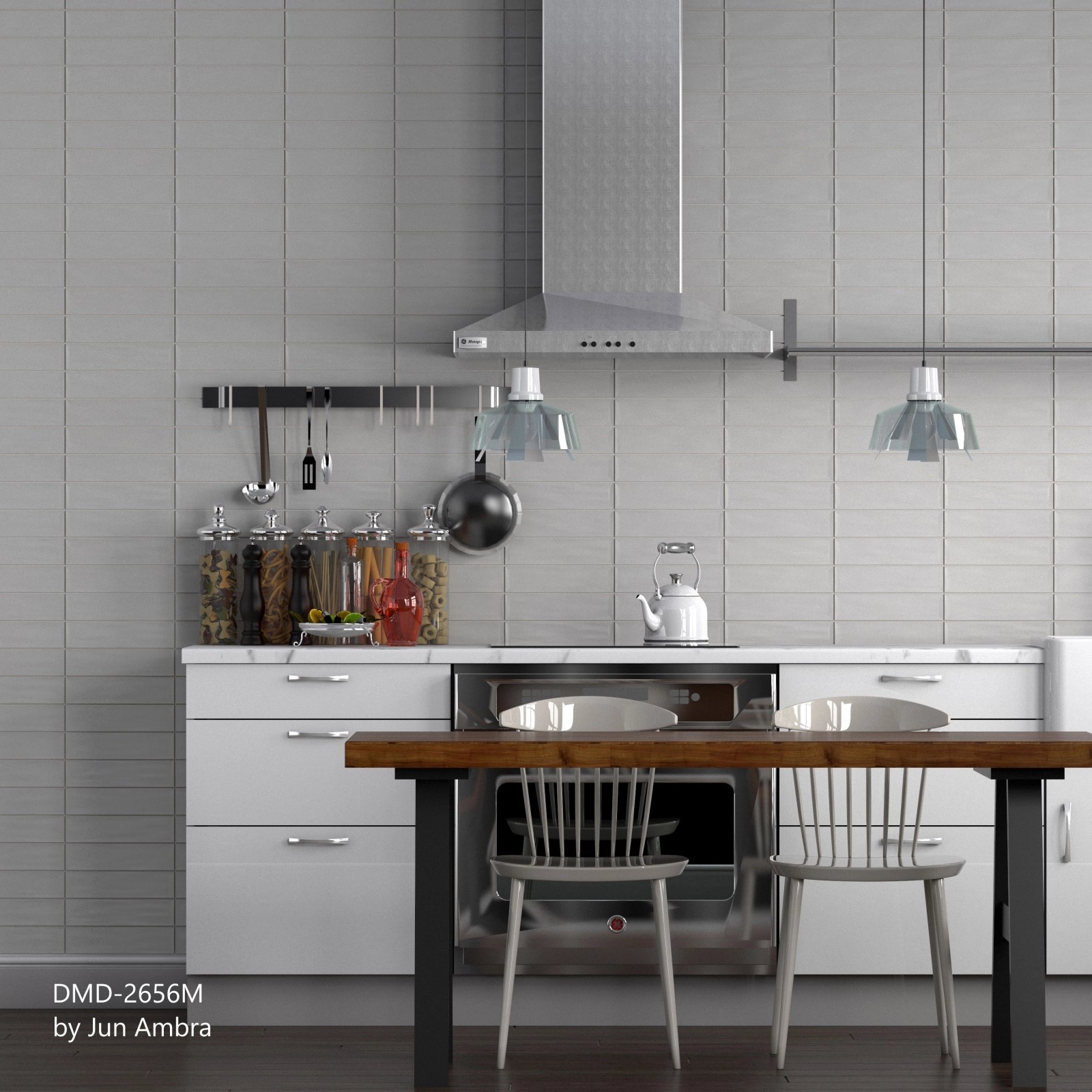 กระเบื้อง ผนัง GRAND VIVA 6.5x26.6cm SOLID SUBWAY BE M DMD-2656M - VS ...